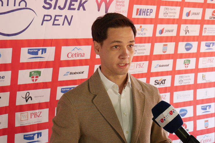 Službeno je započeo ITF turnir Osijek Open 2023. Brnić: "Turnir je ...