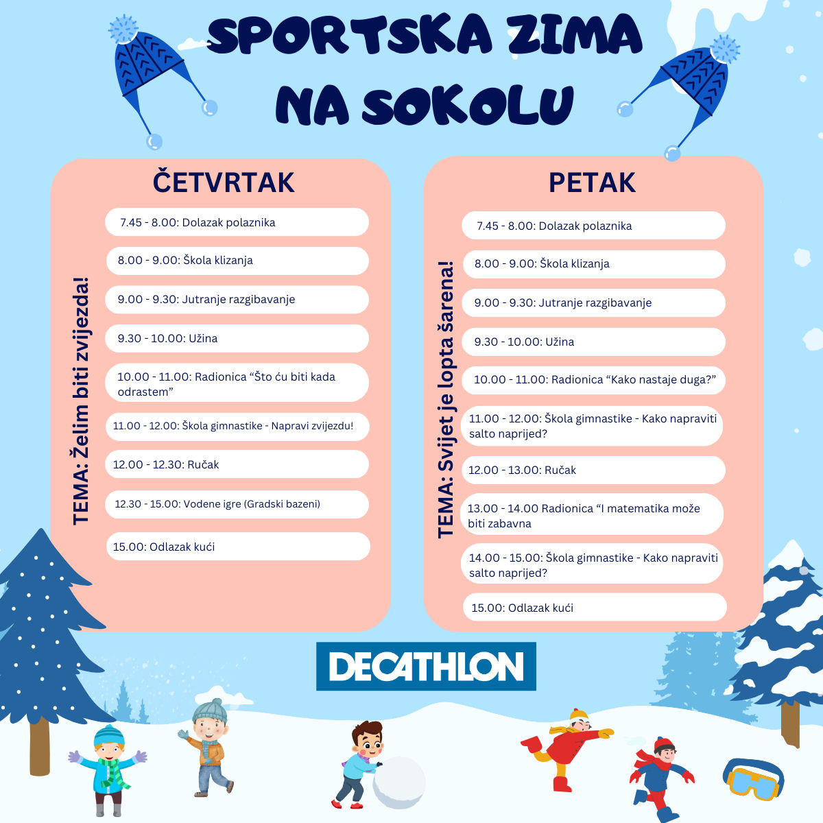 Stiže najbolji zimski kamp za djecu - Sportska zima_powered by ...