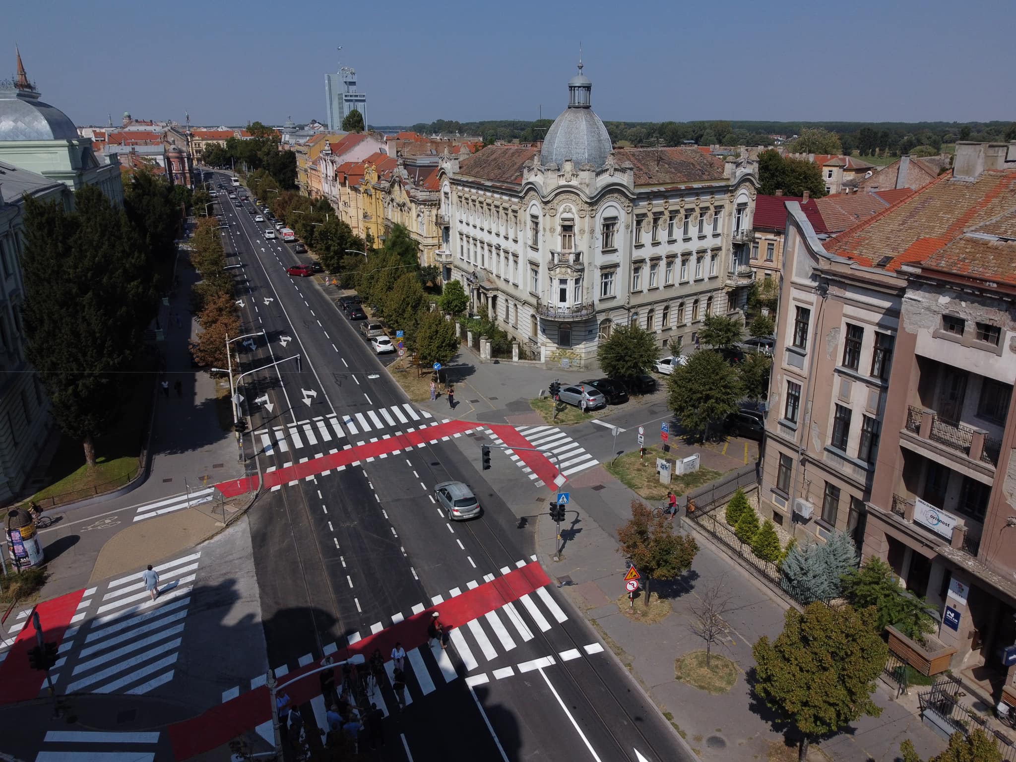 FOTO Obnovljena Europska avenija od zapadnog ulaza u Tvrđu do Radićeve ...
